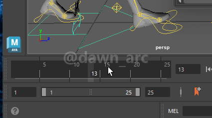 [Maya]Keyframe 02 - Walk Cycle